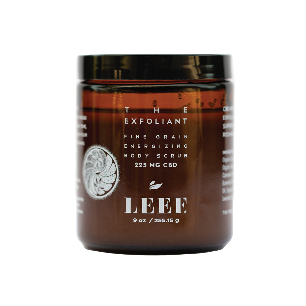 THE EXFOLIANT CBD BODY SCRUB – LEEF